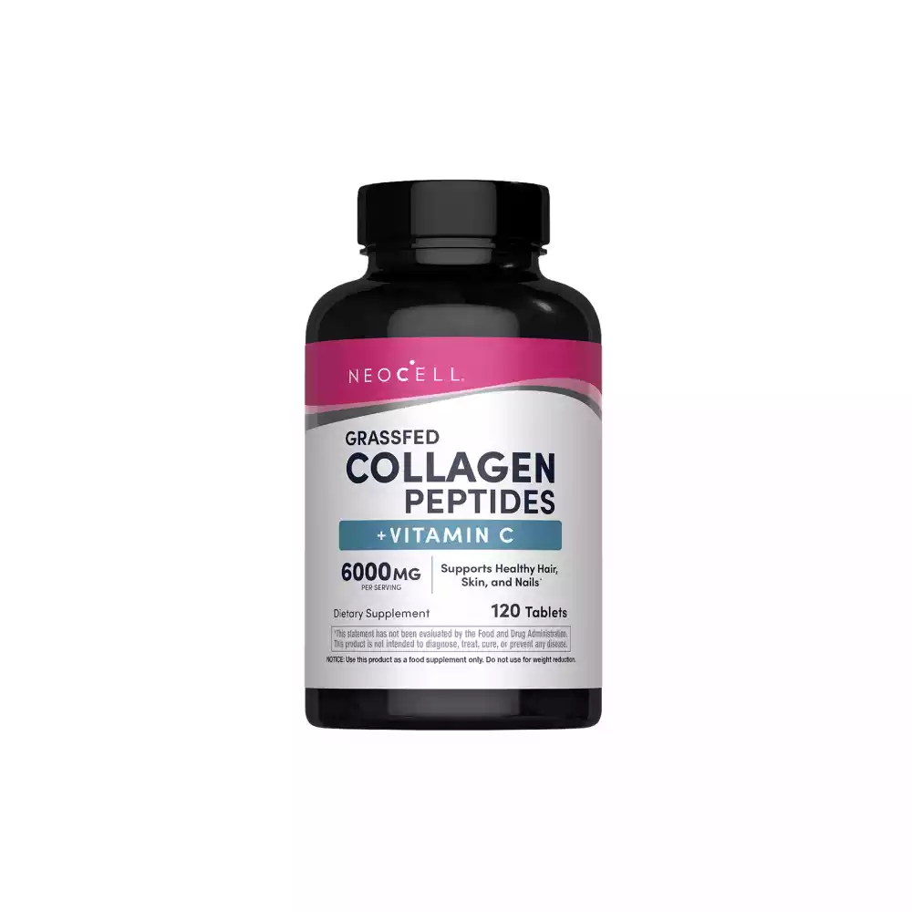 NeoCell Grass-Fed Collagen Peptides 6000mg Caplets